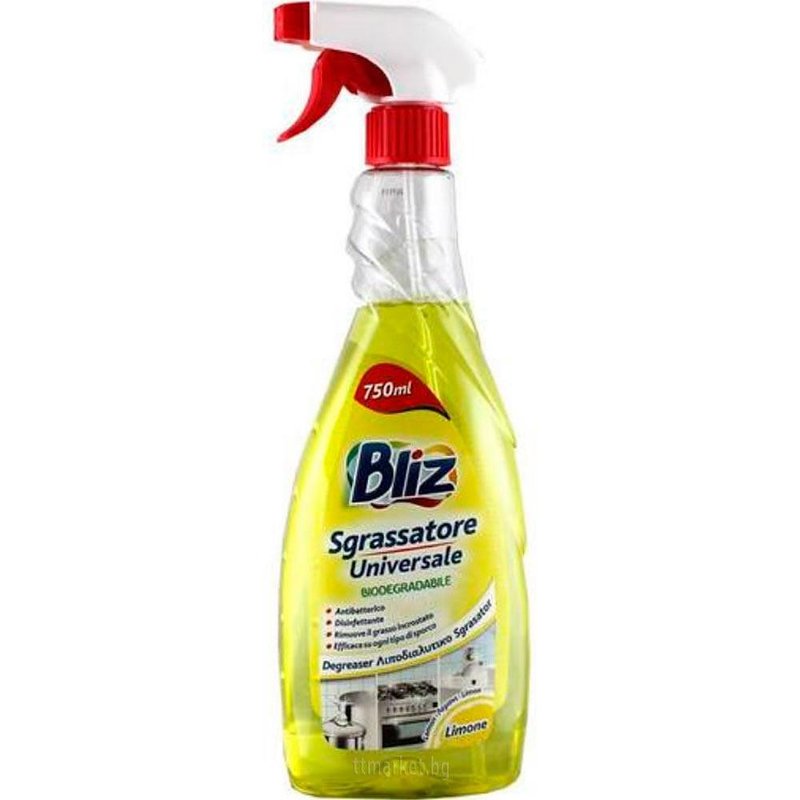 Bliz Sgrassatore Universale Limone Обезмаслител с аромат на лимон 750 ...