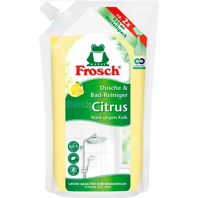 Frosch Dusche & Bad-Reiniger Citrus Stark gegen Kalk