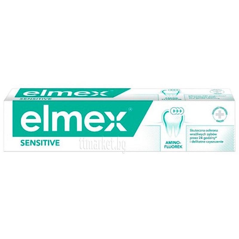 Elmex Sensitive Amine Fluoride Паста за чувствителни зъби 75 мл