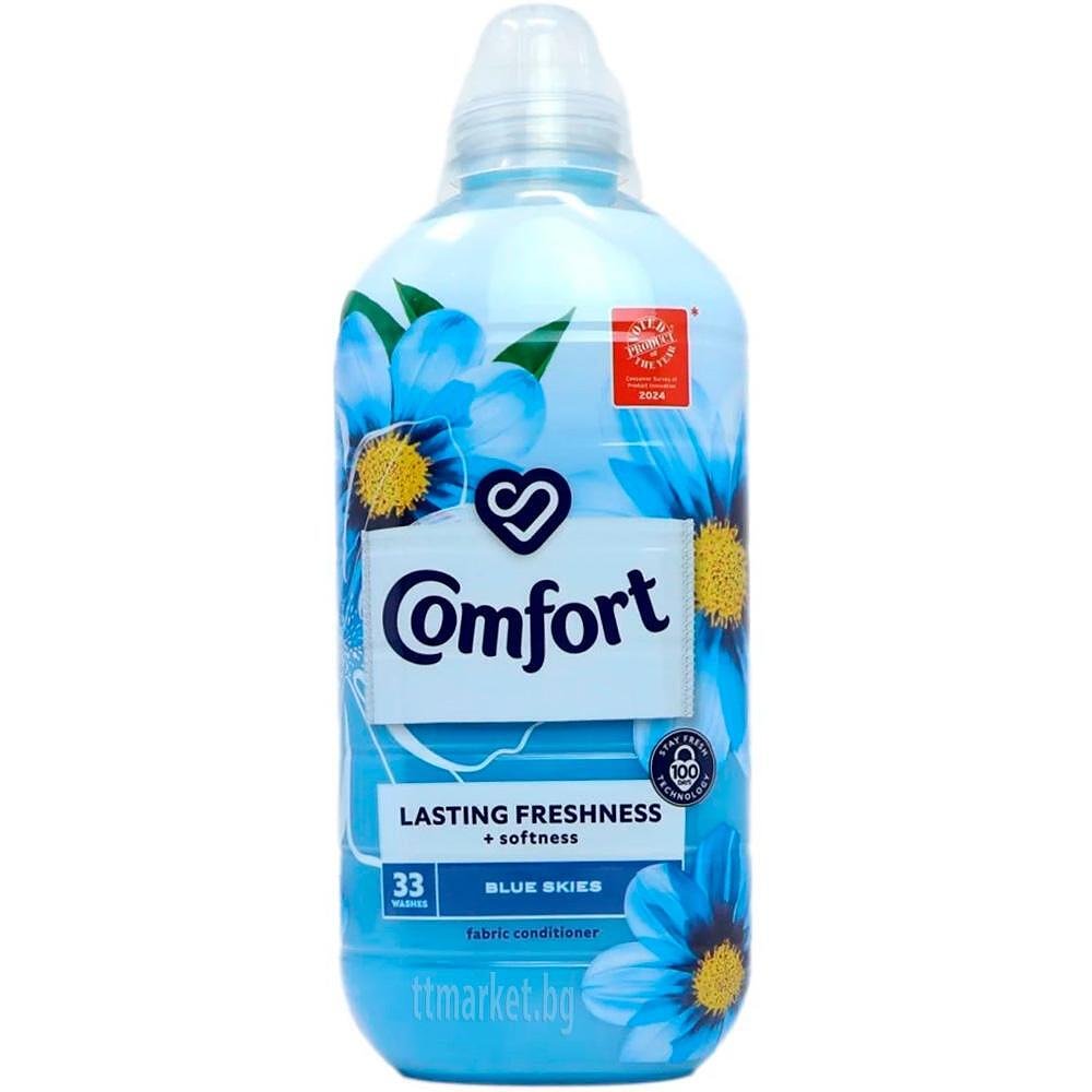 Comfort = Coccolino Lasting Freshness + Softness Blue Skies Fabric ...