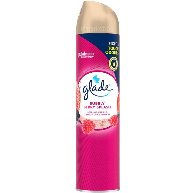 Glade Bubbly Berry Splash Aerosol Air Freshener Ароматизатор за въздух ...