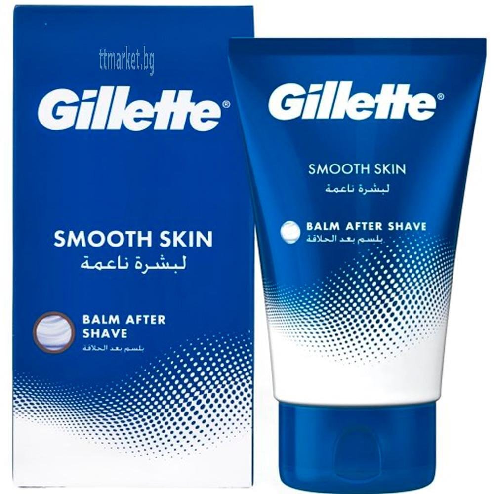 Gillette Smooth Skin Balm After Shave Хидратиращ афтършейв балсам за ...