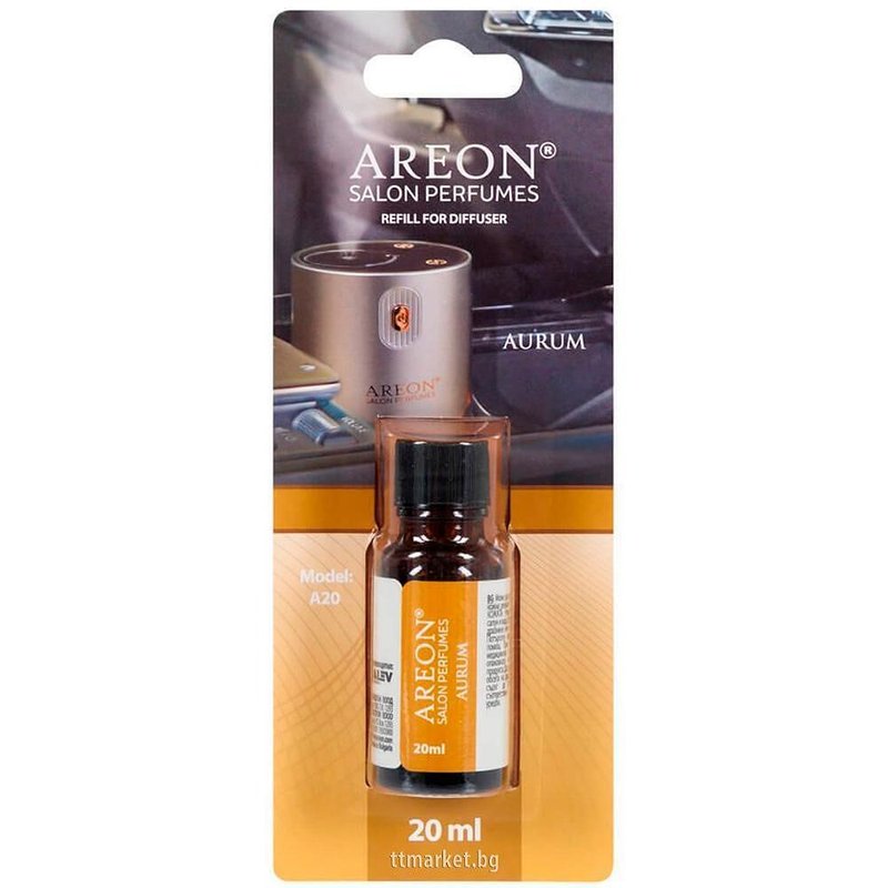 Areon Salon Perfumes Refill For Diffuser Aurum Пълнител за дифузер с ...