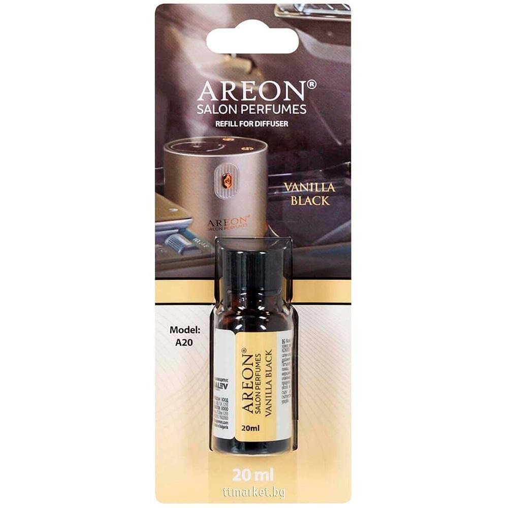 Areon Salon Perfumes Refill For Diffuser Vanilla Black Пълнител за ...