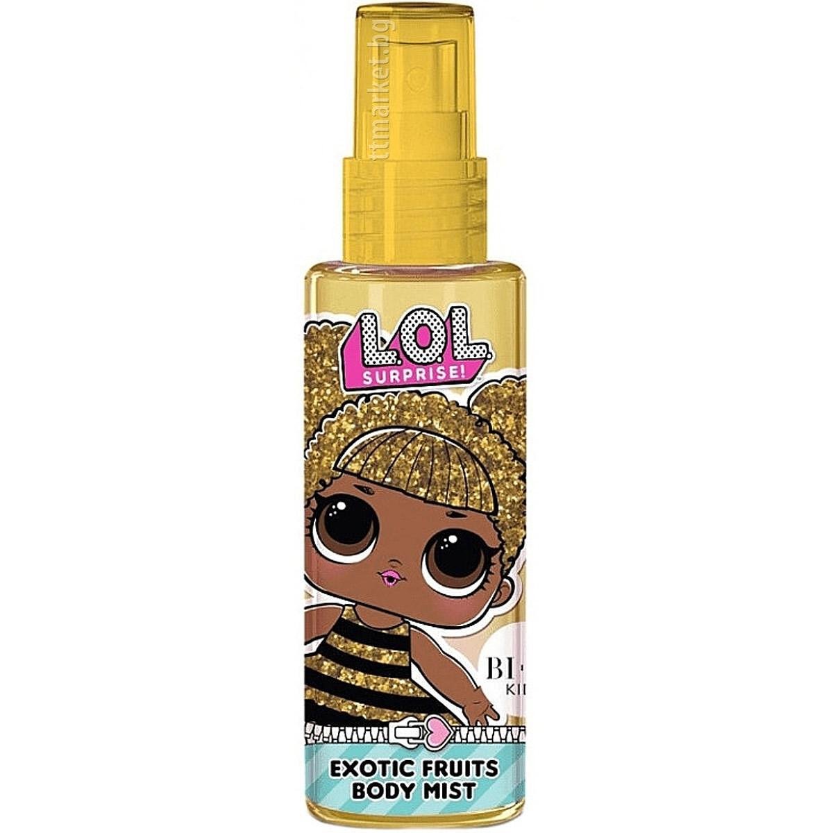 Bi-Es Kids LOL Suprise Exotic Fruits Body Mist Детски парфюмен спрей за ...