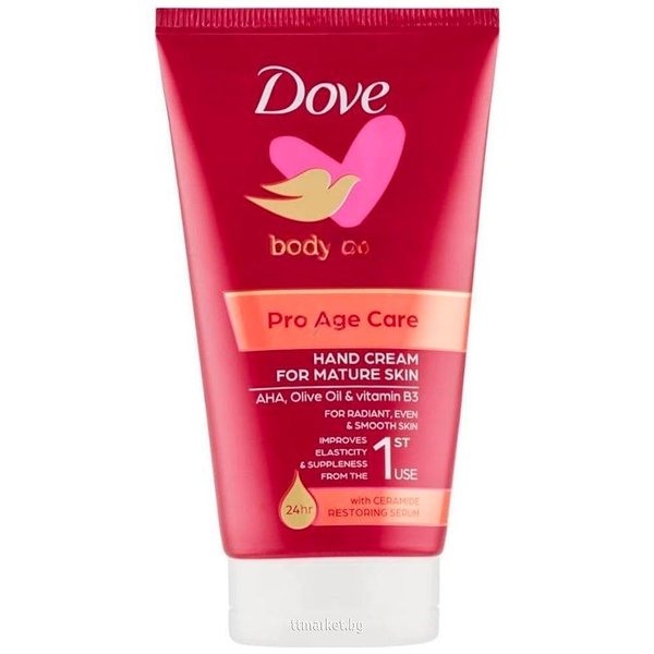 Dove Body Love Pro Age Care Hand Cream Крем за ръце за зряла кожа с ...