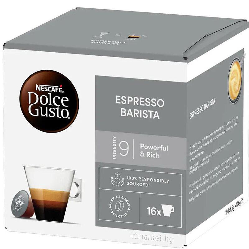 Nescafe Dolce Gusto Espresso Barista Powerful & Rich Intensity 9 ...