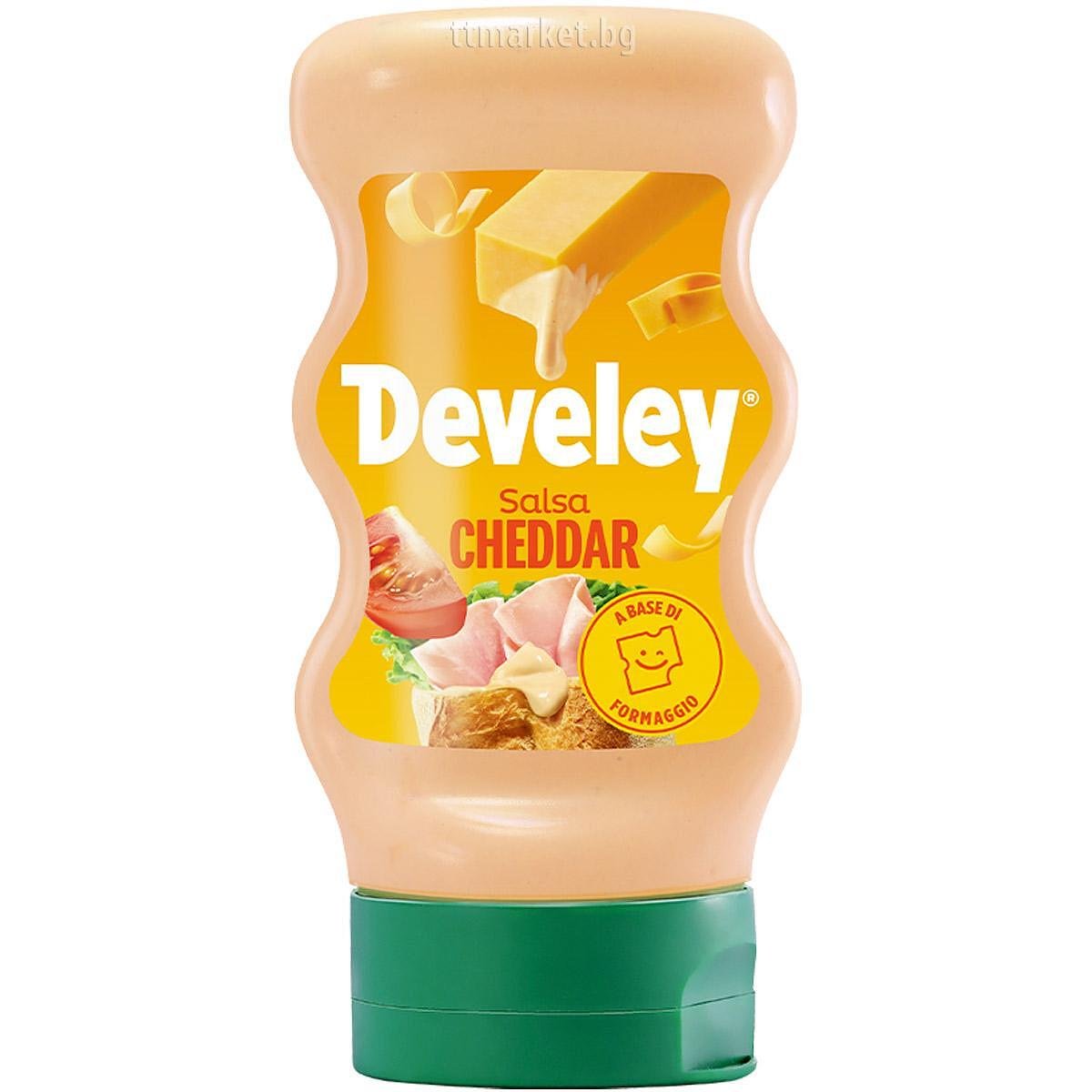 Develey Salsa Cheddar Сос Салца със сирене Чедър БЕЗ глутен и ...