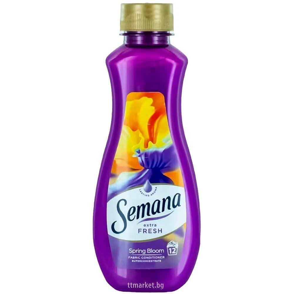 Semana Extra Fresh Spring Bloom Fabric Conditioner Концентриран ...