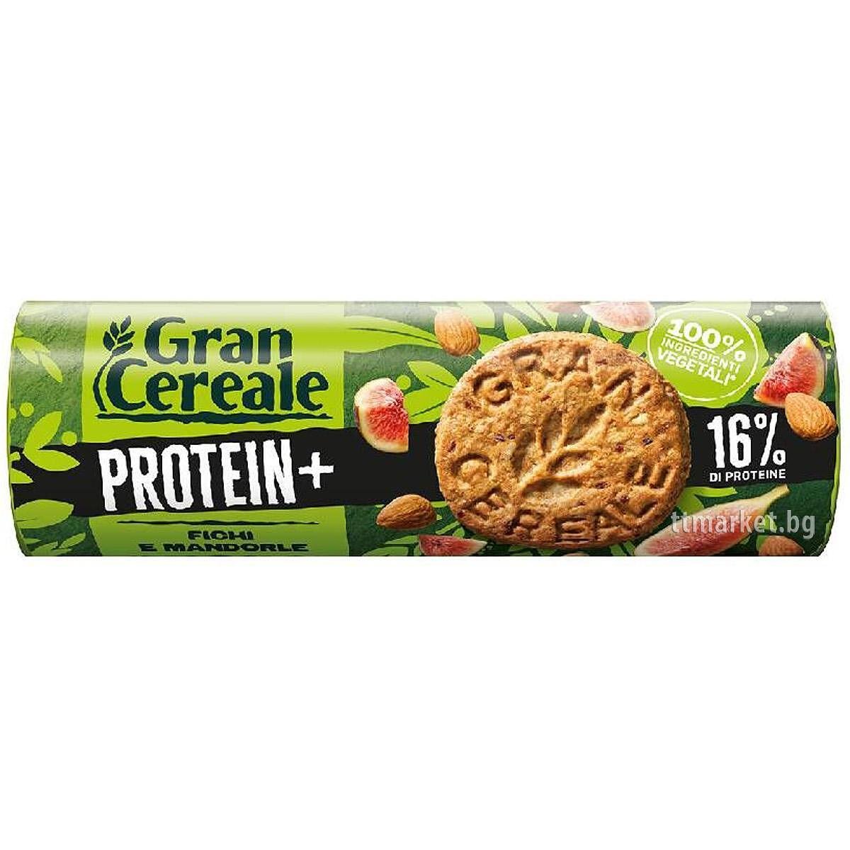 Gran Cereale Protein + Biscotti Mandorle e Fichi Бисквити с 16% протеин ...