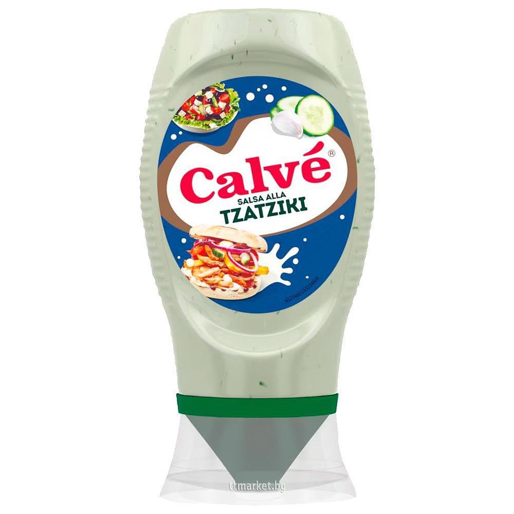 Calve Salsa Alla Tzatziki Веган Сос дзадзики 250 мл Италианско качество