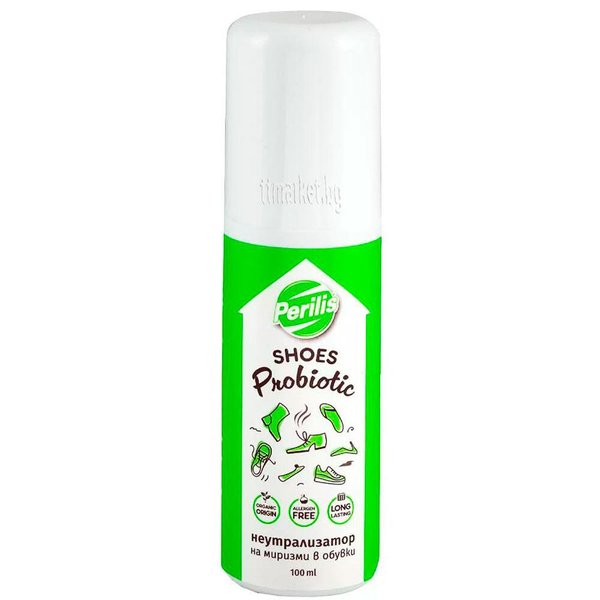 Perilis Shoes Probiotic Hypoallergenic Neutralizer Spray Пробиотичен ...