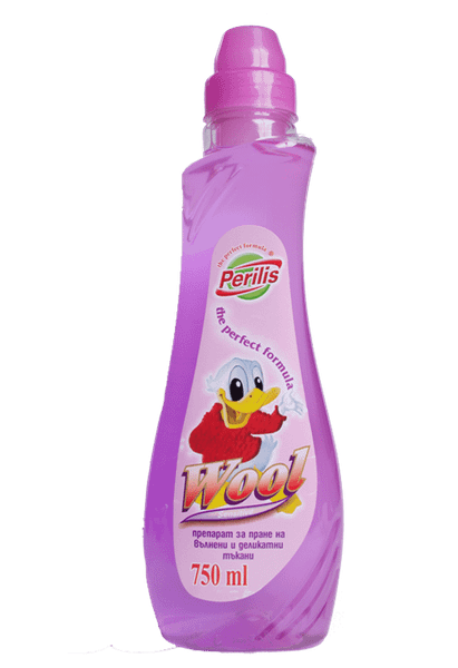 Perilis Wool 750мл 21пр 2в1 Препарат за пране на вълнени и деликатни тъкани