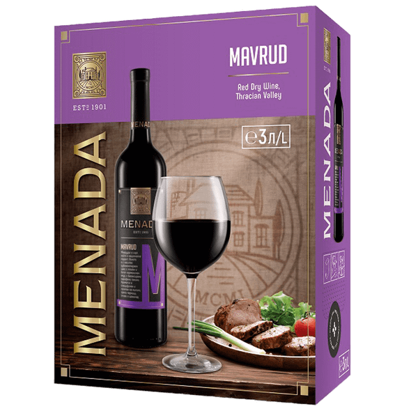 Вино MENADA Мавруд 3 л