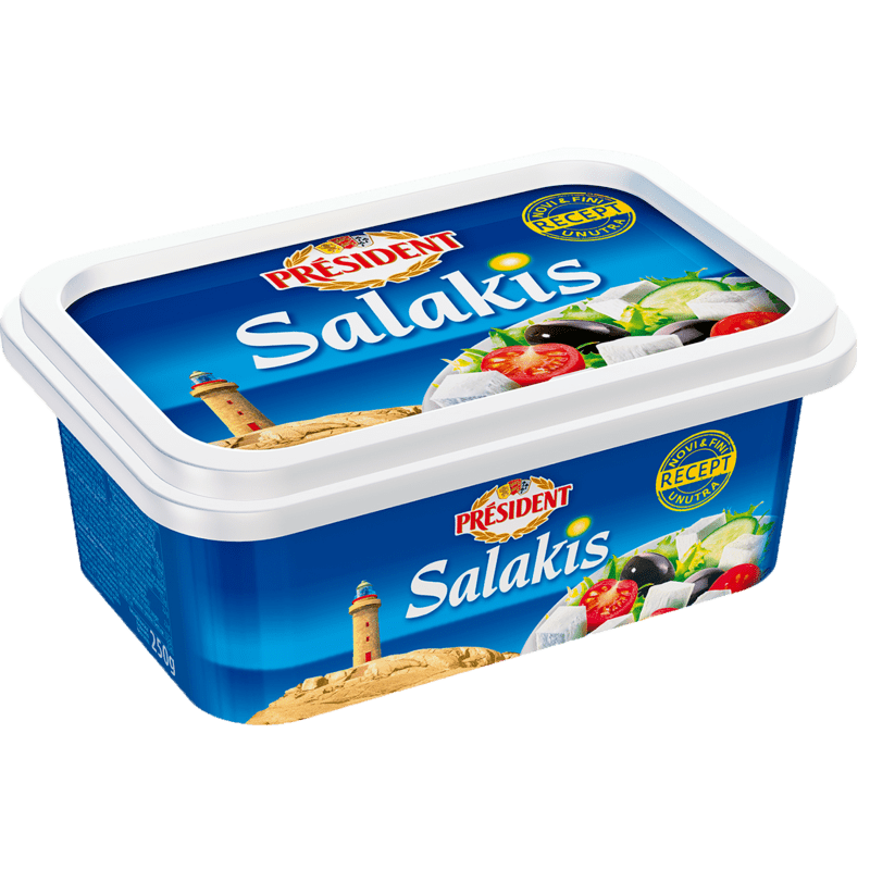 Краве сирене PRESIDENT Салакис 250 г