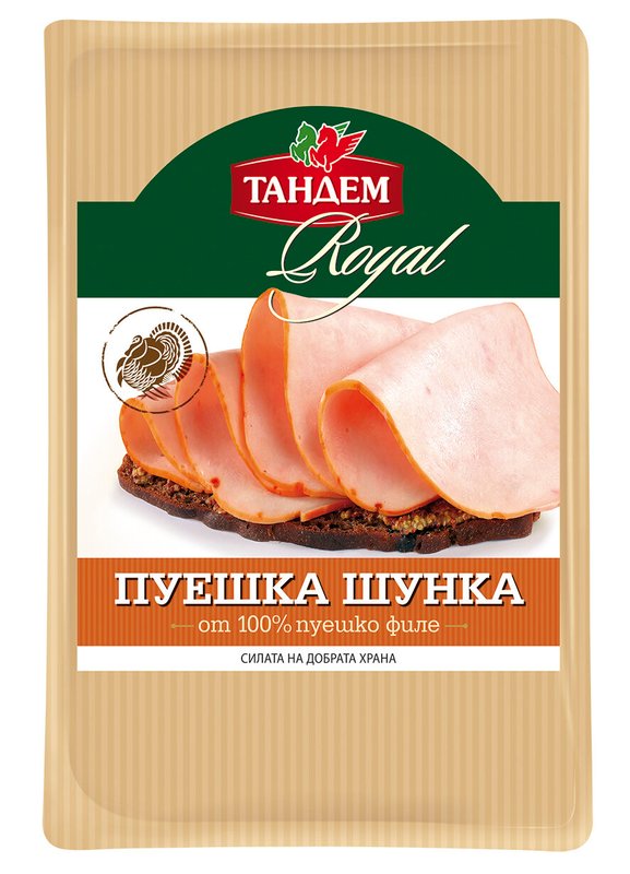 Шунка ТАНДЕМ пуешка слайс 150гр