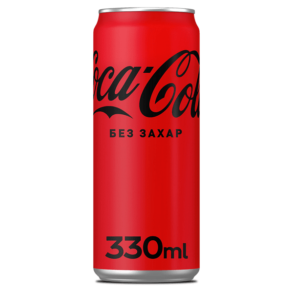 Газирана напитка COCA COLA Zero кен 330мл