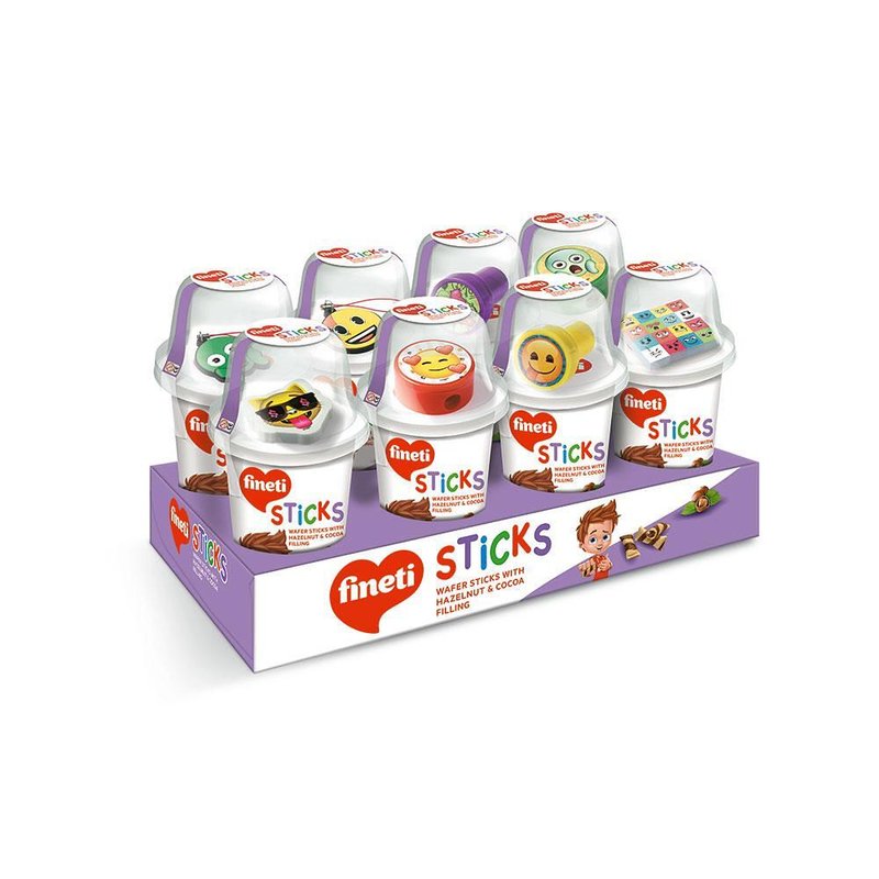 Вафлички FINETTI sticks 45 гр