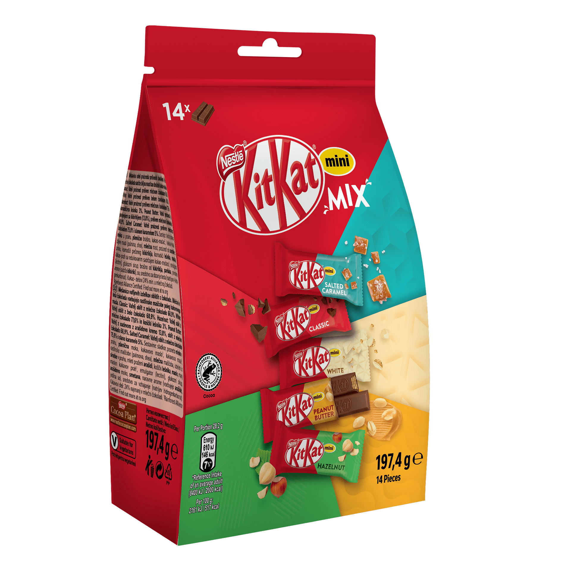 Десерт KIT KAT mini mix плик 197.4г
