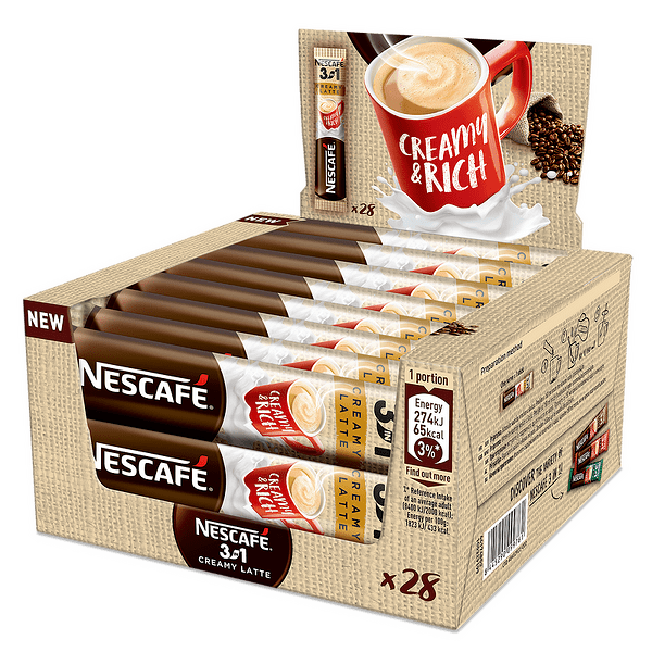 Разтв. Кафе NESCAFE 3в1 крема лате 15г