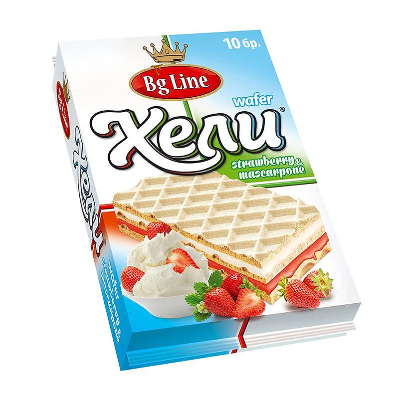 Вафли ХЕЛИ с маскарпоне 210 гр.