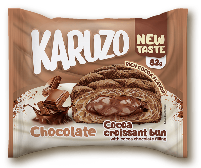 Кроасан KARUZO с какао 82 гр.