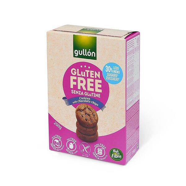 Мини бисквити GULLON шоколад без глутен 200 гр.