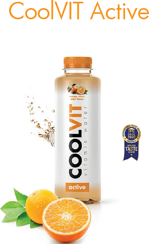 Витаминизирана вода COOLVIT Activ 500 мл.