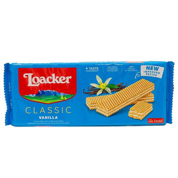 Вафли LOACKER Classic Vanilla 175 гр.