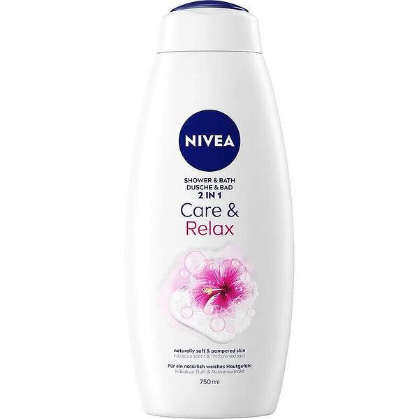 Душ гел NIVEA Care & Relax 750 мл.