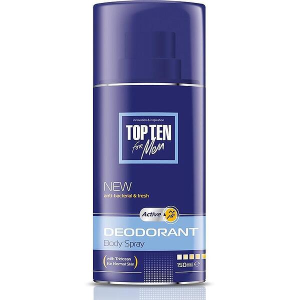 Део спрей TOP TEN Active 150ml
