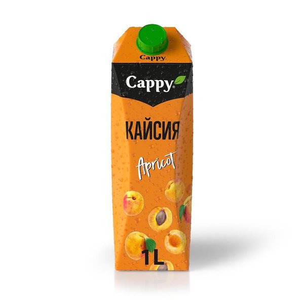 Плодова напитка CAPPY кайсия 35% 1 л.