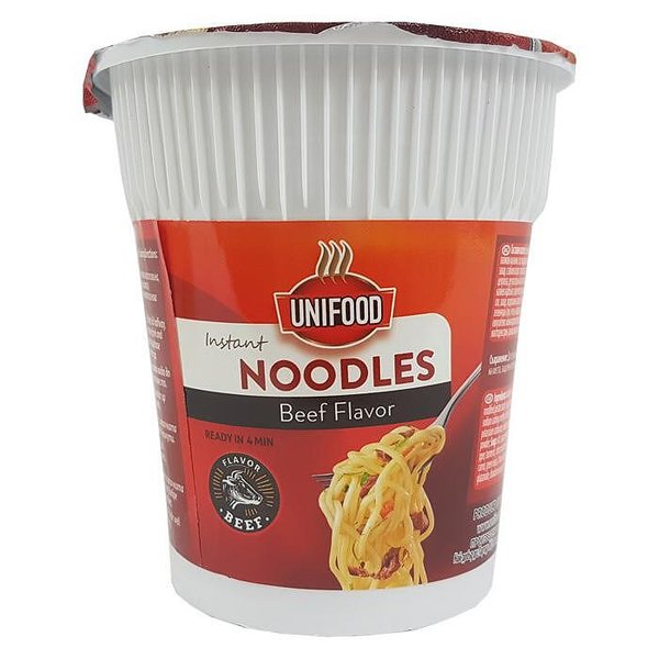 Инстантни спагети UNIFOOD телешко 70 гр. чаша