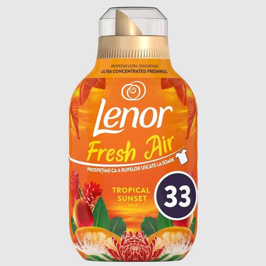 Омекотител LENOR Fresh Air Tropical Sunset 33 дози