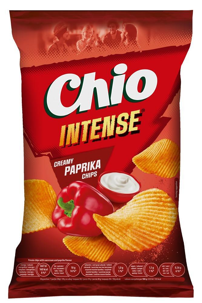 Чипс CHIO INTENSE паприка 120 г