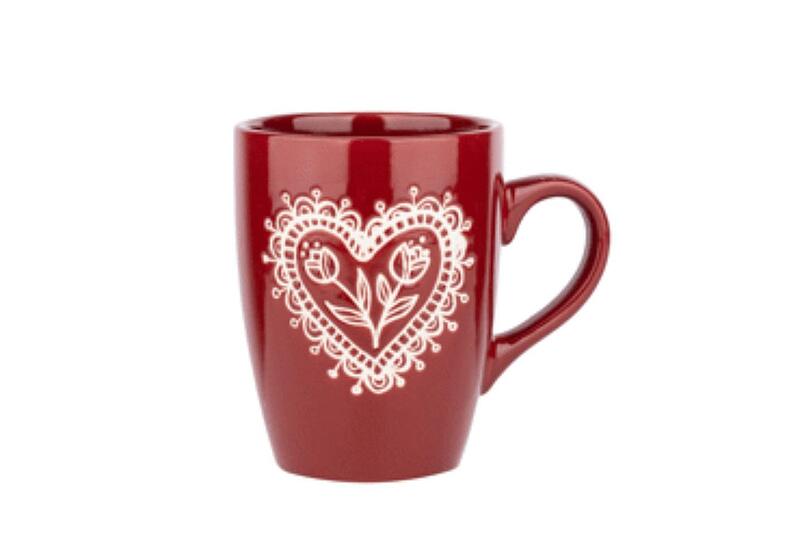 Чаша ILAJA Lace Heart 330 мл.