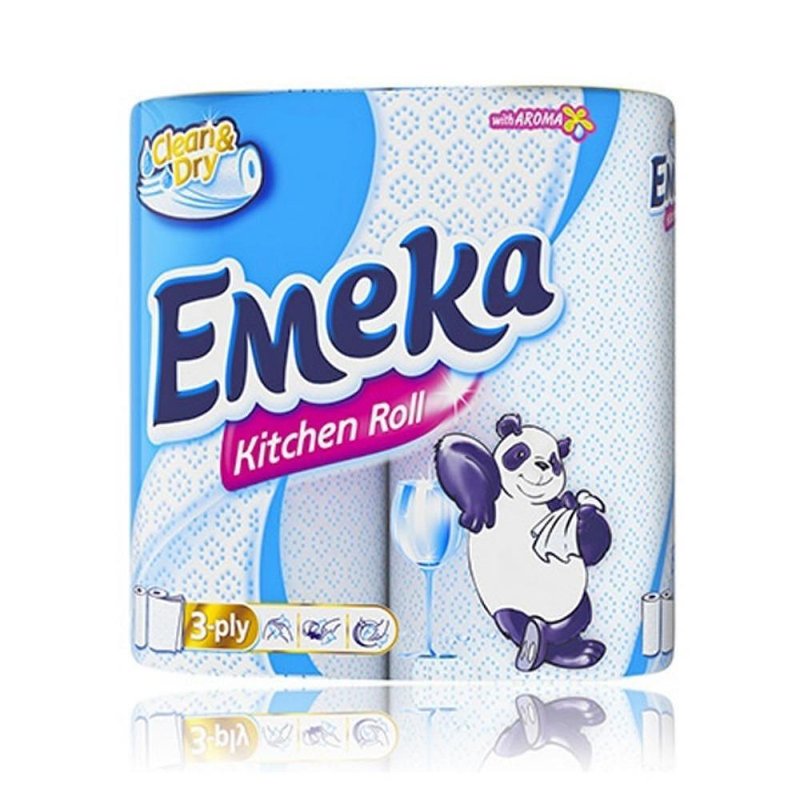 Кухненска ролка EMEKA White 3 пластова 2 бр.