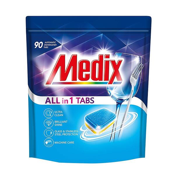 Таблетки за съдомиялна MEDIX All in 1 90бр.