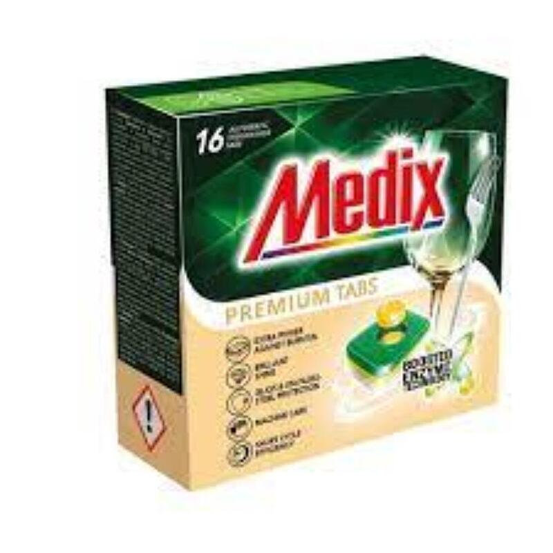 Таблетки за съдомиялна MEDIX Premium 16 бр.