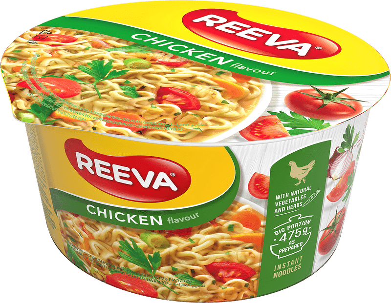 Инстантни спагети REEVA пиле 75 г