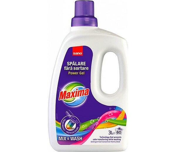 Гел за пране MAXIMA Mix&Wash 1.5 л 60 дози