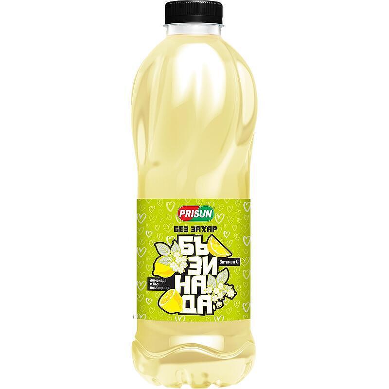 Напитка PRISUN Бъзинада без захар 1.2 л + 300 мл