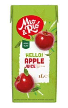 Сок MIO RIO ябълка 1л