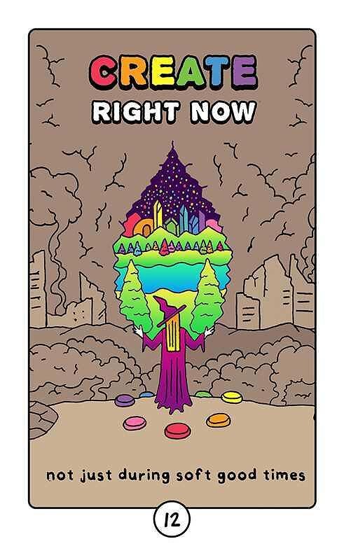 Оригинални карти Оракул Rainbow Brainskull Oracle - Ramin Nazer