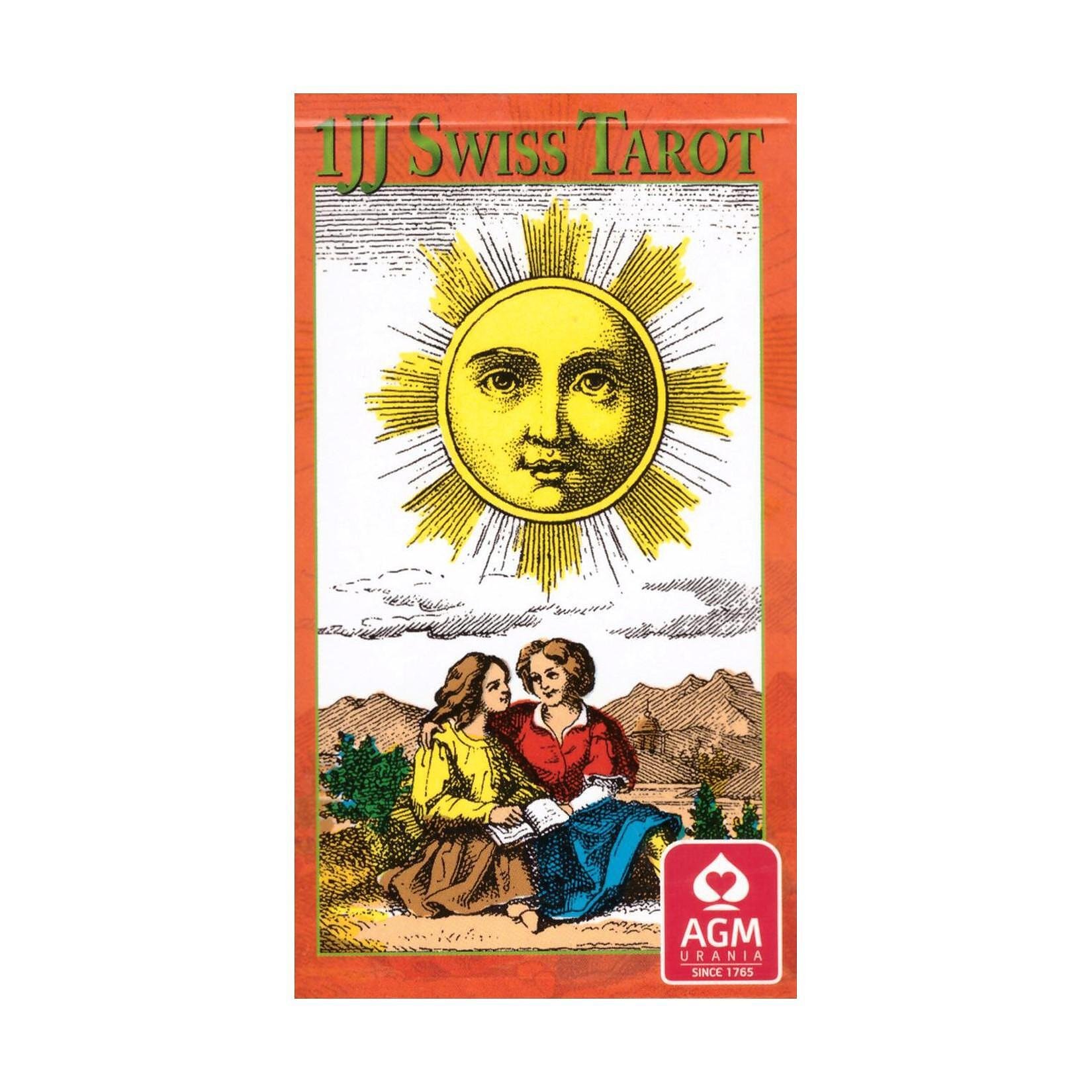 Оригинални карти Таро 1JJ Swiss Tarot