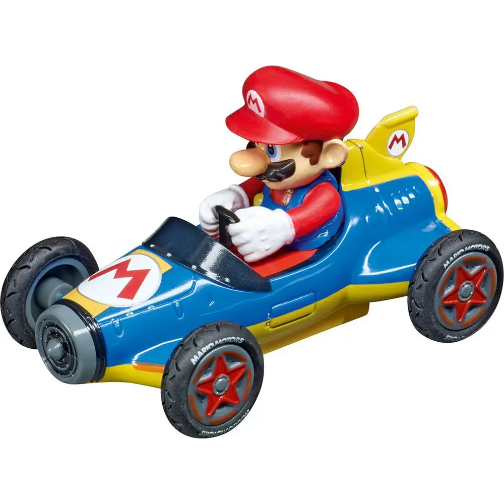 Carrera Super Mario Mach 8 Mario количка 1:43