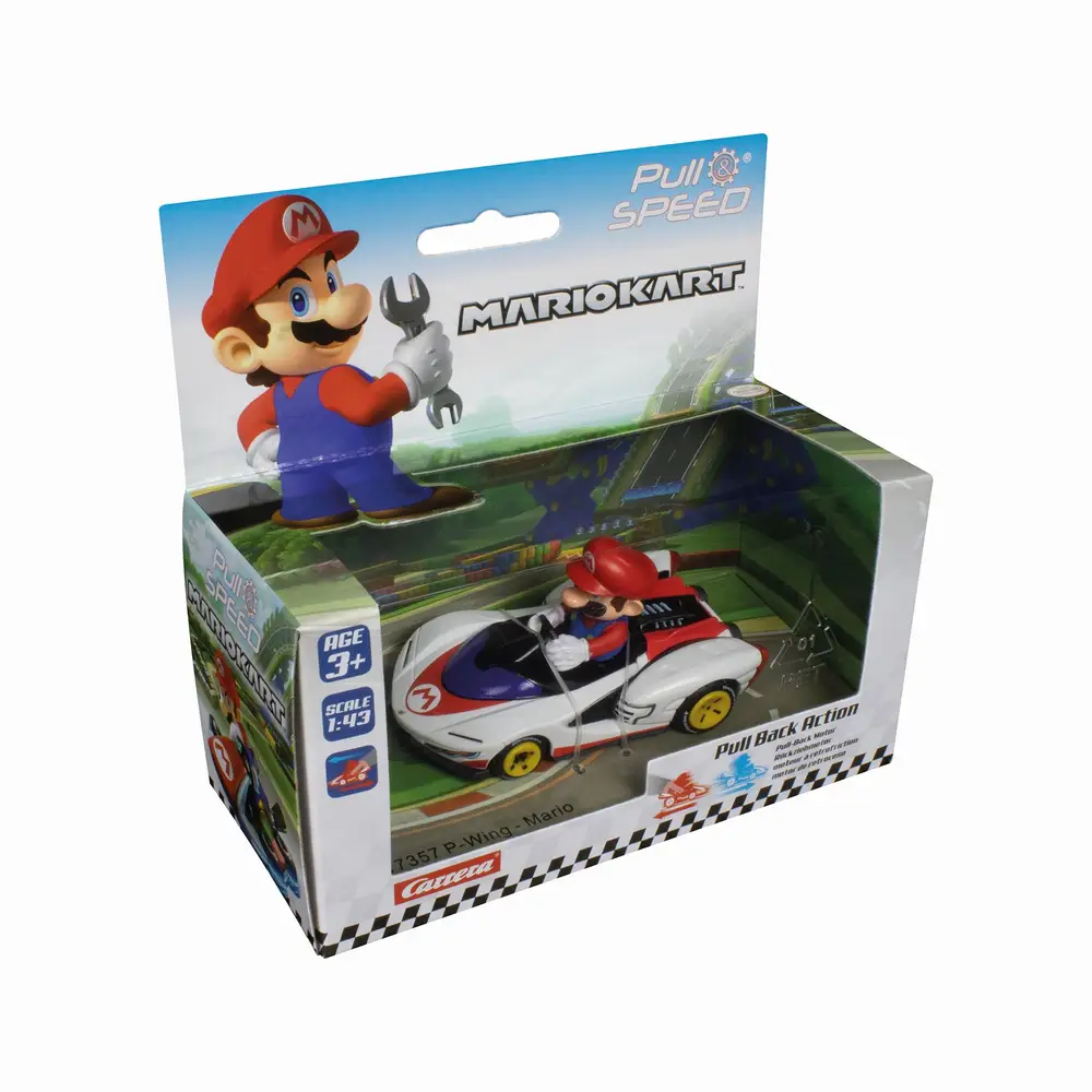 Carrera Super Mario P-Wing Mario количка 1:43