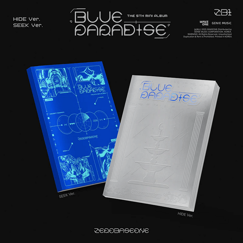 ZEROBASEONE | 5th Mini Album: BLUE PARADISE (Photobook Ver.)