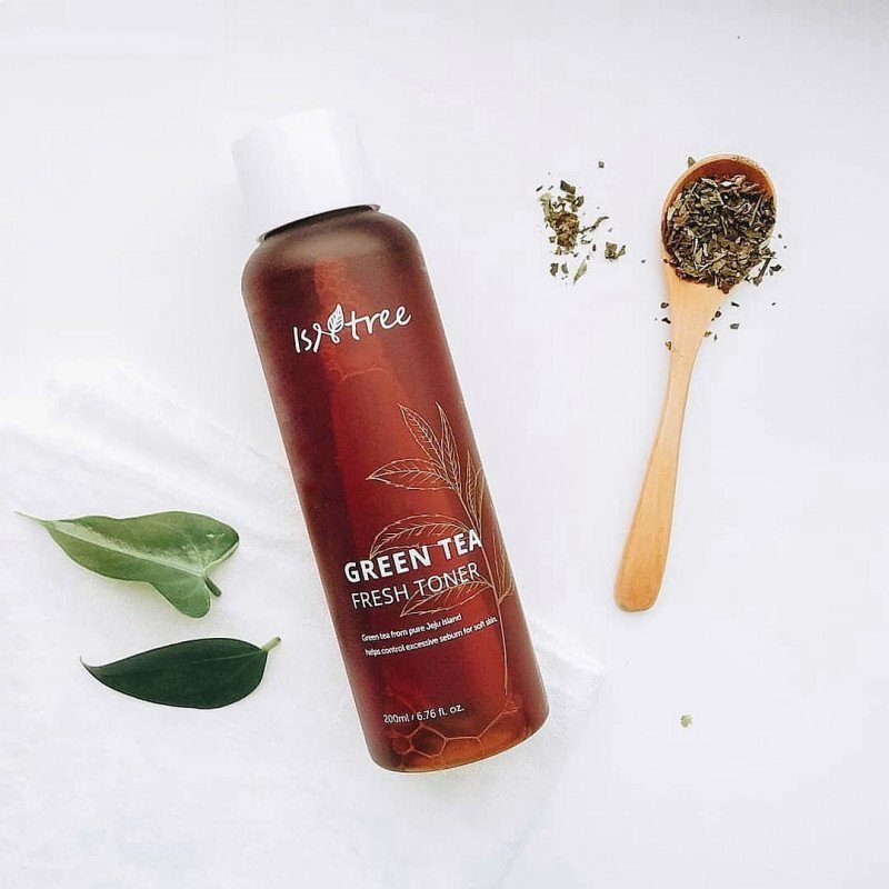 ISNTREE | Green Tea Fresh Toner, 200 ml | Тоници