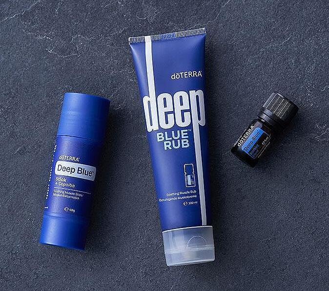 Комплект Deep blue - Крем, стик и масло